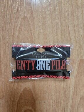 Jewelry | Brand New Twenty One Pilots Black And Red Logo Rubber ...